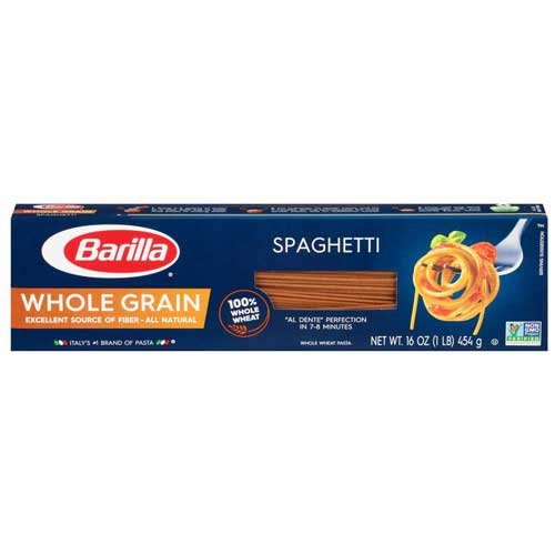 Amazon.com : Barilla Whole Grain Spaghetti Pasta, 16 Ounce -- 20 per ...