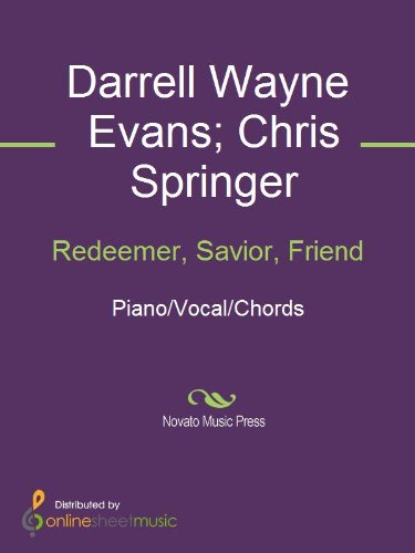 Redeemer, Savior, Friend - Kindle edition by Evans, Darrell Wayne ...