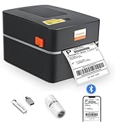 Amazon.com: Yinleader Shipping Label Printer, 4x6 Thermal Bluetooth ...