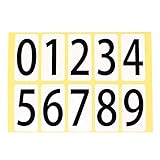 ・ブランド:ジーマップ企画・製造元:ジーマップ企画・製造元/メーカー部品番号:22K091・ユポ紙 防水 耐水 PP加工 角丸 ラウンド加工 強粘 耐候性 耐紫外線 大きい 数字ラベル・22K091 サイズ【中】＝幅22mm×高44mm 、...