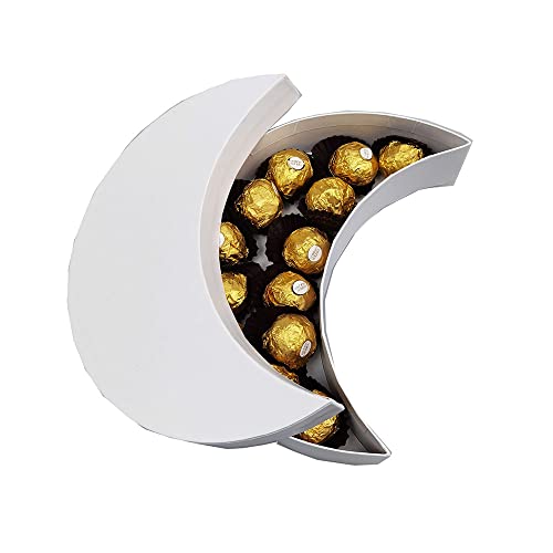 Snapklik.com : WENPACK 9 Small Fillable Cardboard Moon Shaped EID Gift ...
