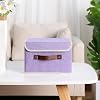 Amazon.com - ANMINY Storage Bin with Lid Storage Boxes with PU Leather ...