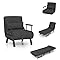 Amazon.com: POWERSTONE Convertible Sleeper Chair Bed, 4 in 1 Living ...