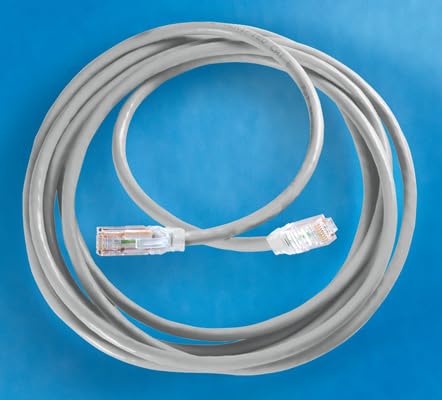 Amazon.com: Clarity CAT6 Modular Patch Cord, 15 ft, Gray : Electronics