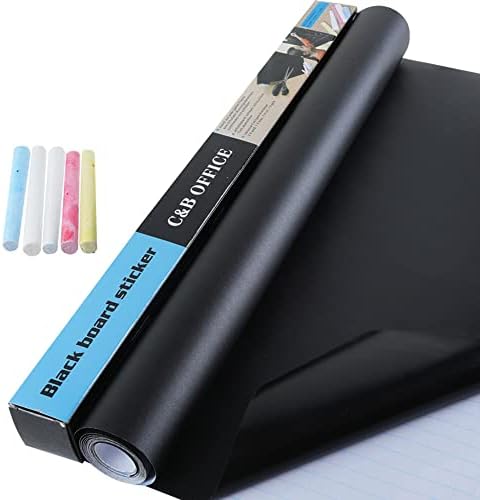 Amazon.com : Chalkboard Paper 2 Rolls-Chalkboard Vinyl Sticker ...