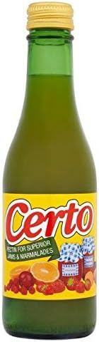 Amazon.com: Certo Liquid Pectin 250g - Pack of 2 : Grocery & Gourmet Food