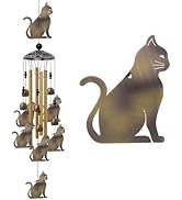 Amazon.com : Garden Angel Wind Chimes Outdoor Indoor Decor - With 4 ...