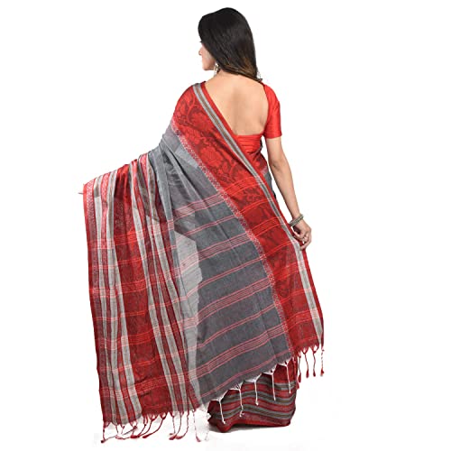 Sandhya Saree Women's Traditional Bengal Handloom Cotton Begampuri ...