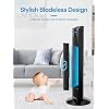 Amazon.com: FOHERE Tower Fan for Bedroom, 36" Oscillating Tower Cooling ...