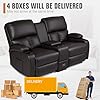 Amazon.com: CHABATREE Home Theater Seating,RV Recliner Sofa with ...