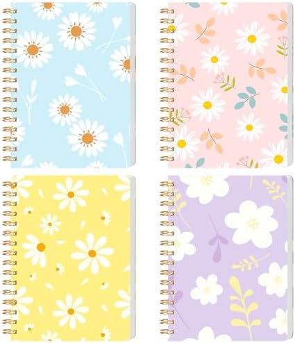 Amazon.com : HIBOX 8PCS Mini Spiral Notepads, 3 x 5inch Spiral Pocket ...
