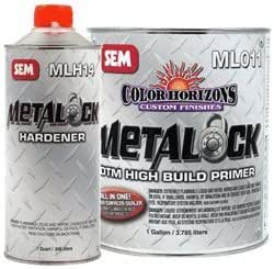 Amazon.com: SEM Color Horizons Metalock DTM High Build Gray Primer Kit ...
