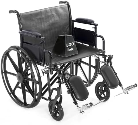 Amazon.com: Heavy Duty Bariatric Wheelchair for Adults - Removable Desk ...