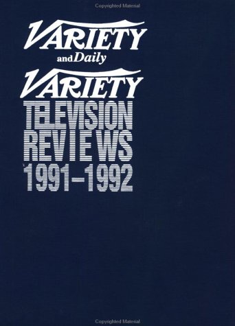 Variety Television Reviews, Vol. 17 (1991-92): Prouty: 9780824037963 ...