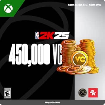 Amazon.com: NBA 2K25: 450,000 Virtual Currency Pack - Xbox [Digital Code]