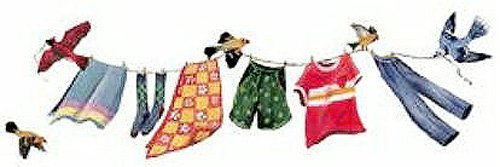 Amazon.com: Imperial Instant Stencils IS1045 Clothesline Rub-on Stencil ...