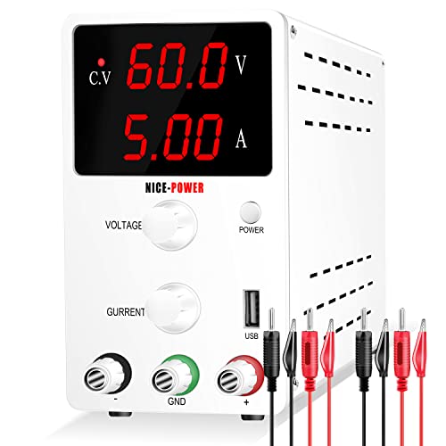 NICE-POWER DC Power Supply Adjustable Variable 3Digital LED - Want It All