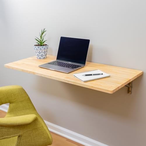 Amazon.com: StoreYourBoard Wall Mounted Work Bench, Folding Wall Desk ...