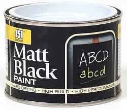151 Coatings Matt Paint 180ml Black (744007) : Amazon.co.uk: DIY & Tools
