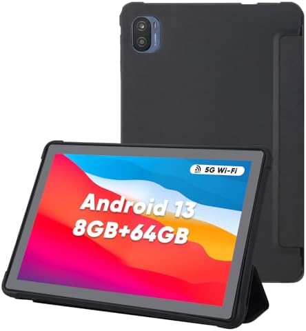 Amazon.com: Tablet 10 inch Android 13 Tablets for Adults 8GB(4+4) 64GB ...