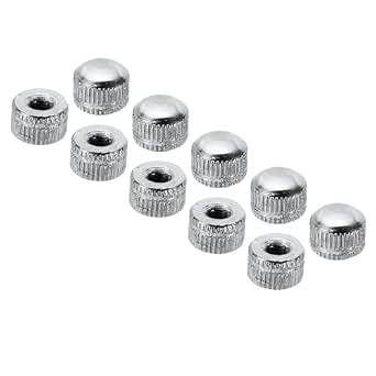 M4x9x11 Cap Nut, 30 Pcs Acorn Nut Screw Knob Cap Insert Bolt Cover ...