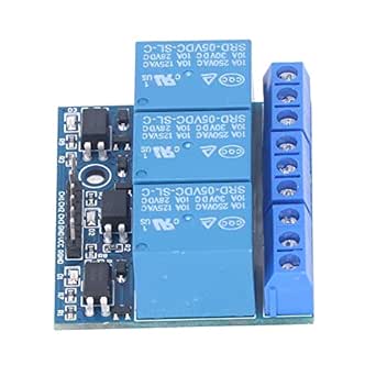 3 Channel High Voltage Relay Module with Isolated Optocoupler High Low ...