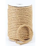 Amazon.com: Radix Rope Natural Jute Twine, 8MM x 50FT Jute Rope Roll ...