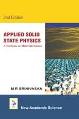 Amazon.com: Applied Solid State Physics: A Textbook on Material Science ...