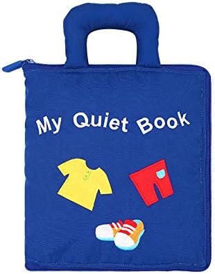 Amazon.com: My Quiet Book - My First Soft Book, Nontoxic Fabric Baby ...