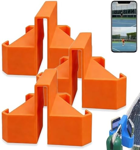 Genérico Tennis Net Camera Mount, Secure Phone & Action Camera Holder ...