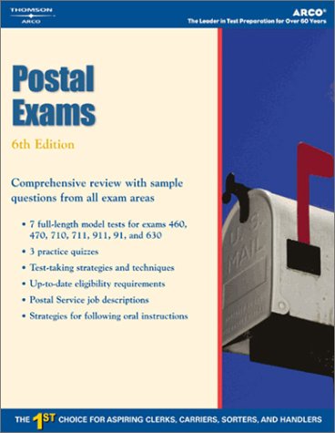 Master the Postal Exams, 6/e: 9780768914085: Reference Books @ Amazon.com