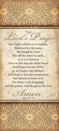 The Lords Prayer by Pugh, Jennifer - Fine Art Print on Paper : 12.75 x ...