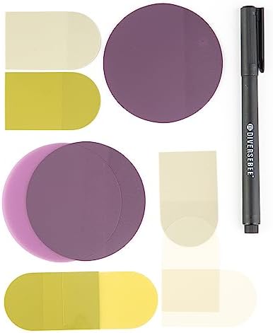 Amazon.com : Mr. Pen- Transparent Sticky Notes, 200 Pcs, Sunset Set ...