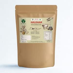 Haldhar Moong Multigrain Atta (500g) | Bull Driven Stone Ground Flour ...