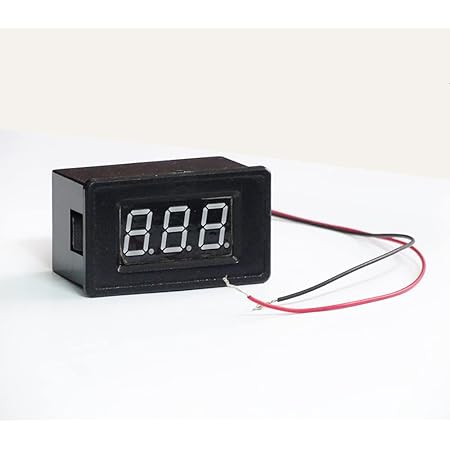 ICSTORE Digital AC Voltage Meter Indicator - AC 60-500V, LED Display ...