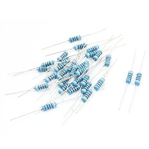 30 Pcs 1W Watt 910 Ohm 1% Tolerance Axial Lead Metal Film Resistor ...