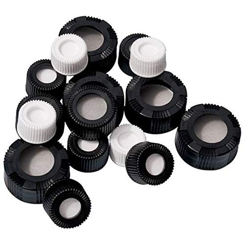 Chemglass CG-4910-03 Series CG-4910 Screw Cap with PTFE Faced Silicone ...