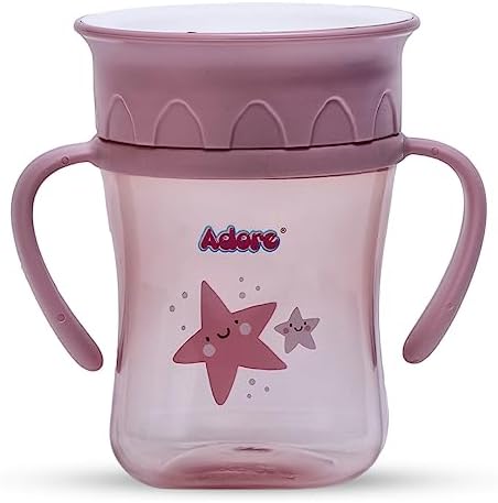 Buy Adore Magic 360 Spoutless Sipper Cup with Handle |Baby Water Bottle ...