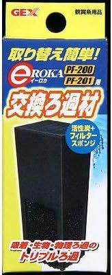 Amazon | ジェックス GEX AQUA FILTER e~ROKA イーロカ PF200・201用交換ろ過材 | GEX | フィルター用アクセサリ 通販
