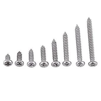 3NH® Wood Screws,Self Tapping Screws 304 Stainless Steel Screws M3 6mm ...