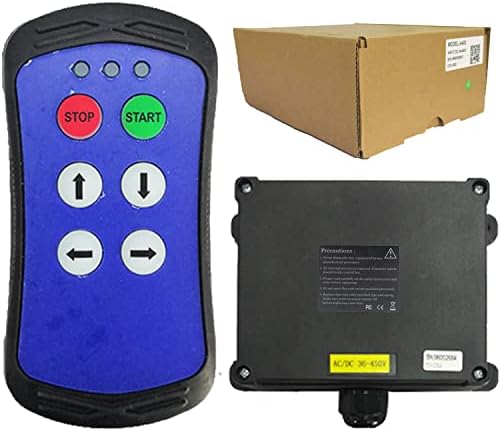 Amazon.com: A400 Industrial Remote Control Wireless Crane Hoist 4 ...