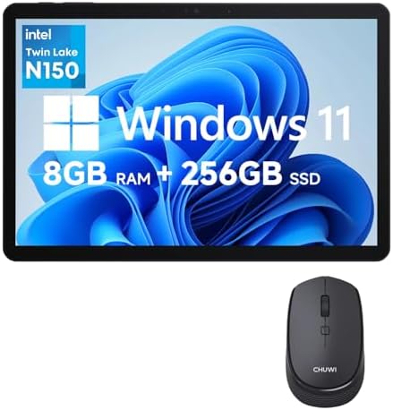 Amazon.com : CHUWI 2025 Hi10 X1 Windows 11 Tablet with Wireless Mouse 10.1'', Intel N150(Up to 3 ...