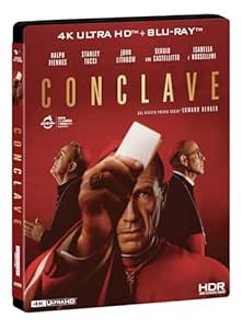 Conclave - 4K (Bd 4K + Bd Hd): Amazon.it: Ralph Fiennes, Stanley Tucci, John Lithgow, Isabella ...