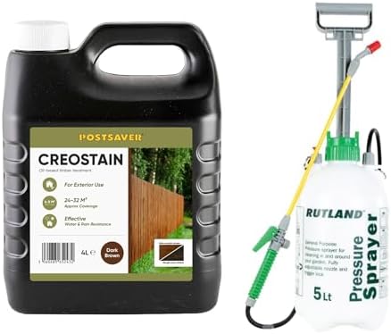 Postsaver Creostain & Sprayer | Oil Based Timber Wood Treatment ...
