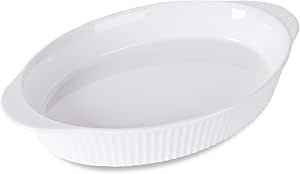 Amazon.com: LEETOYI Porcelain 9x13 Large Oval Au Gratin Pans,Baking ...