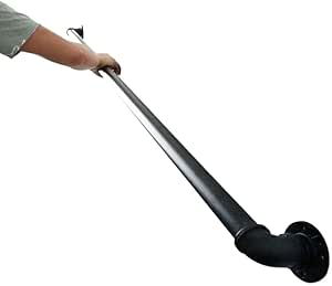 Amazon.com: Mxsheng Stair Handrail Industrial Iron Pipe Railing ...