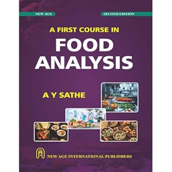 Buy A First Course in Food Analysis Book Online at Low Prices in India ...