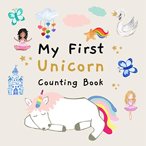 My First Unicorn Counting Book: A Fun Activity Book To Practise ...