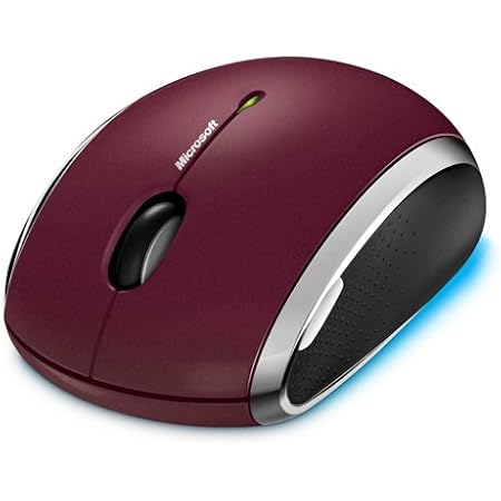 Amazon.com: Microsoft Wireless Mobile Mouse 6000 - Red