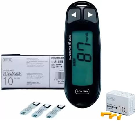 ARKRAY Glucocard G+ Advance glucometer machine | FREE 50 bottlepack ...